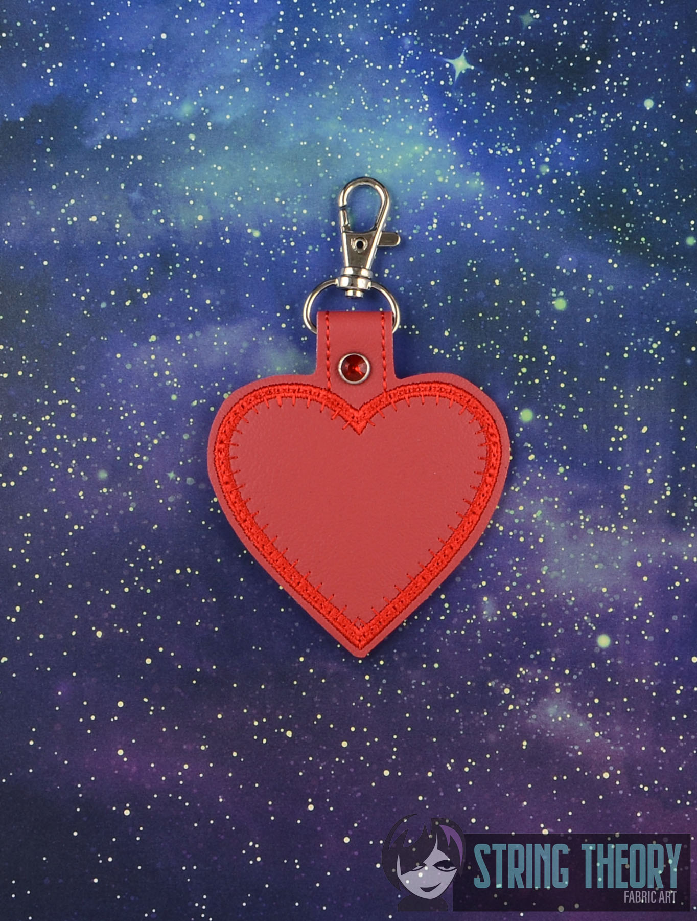 Space Cowboy – Engineer Heart – String Theory Fabric Art