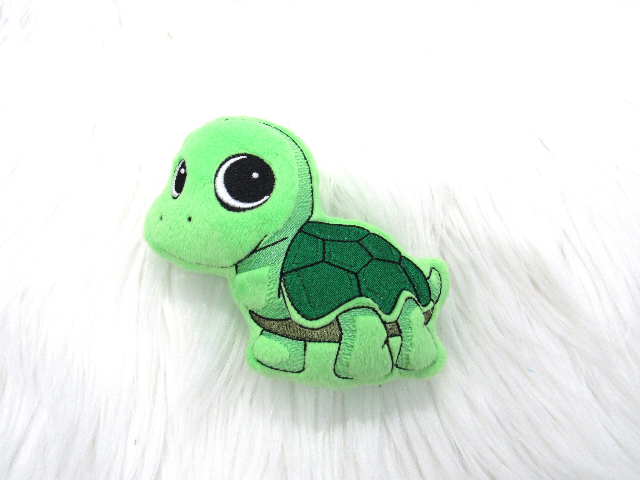 Chibi Turtle Stuffie – String Theory Fabric Art