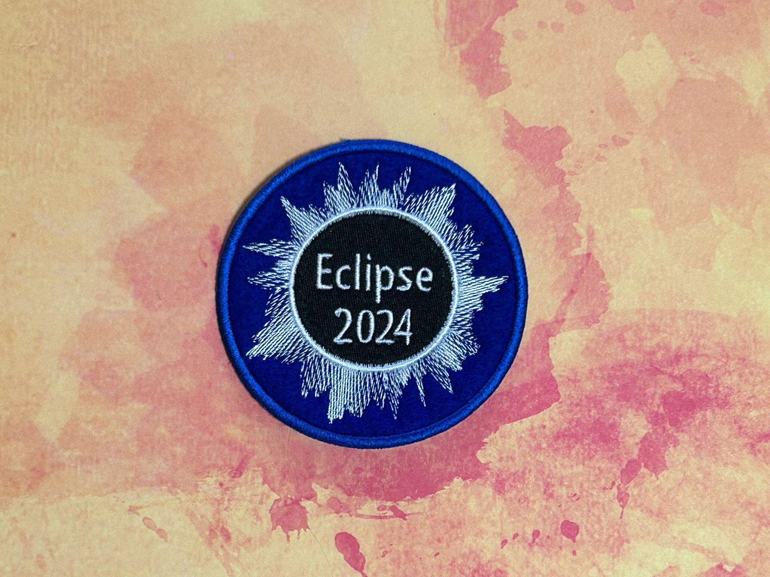 Eclipse 2024 – String Theory Fabric Art