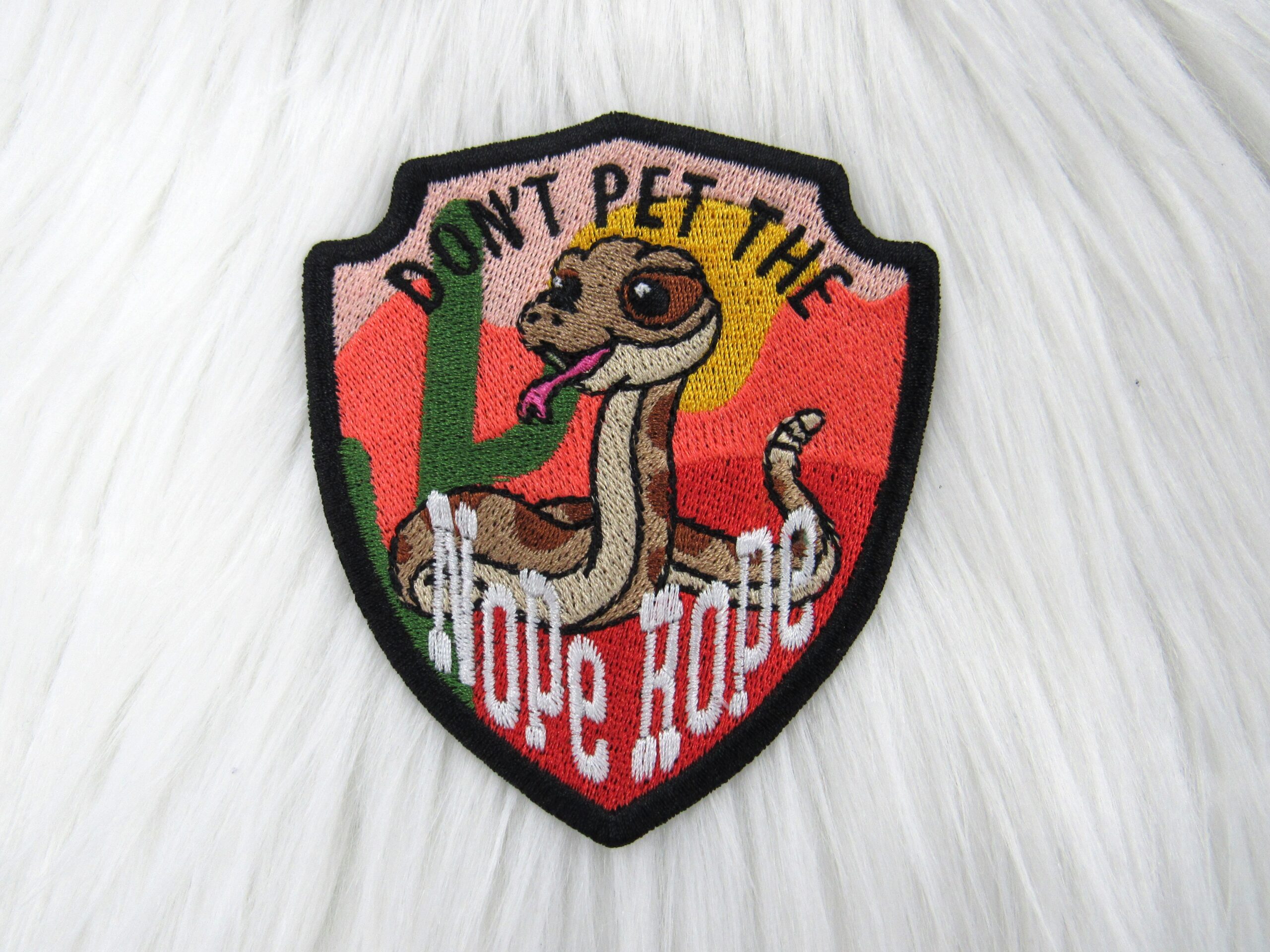 Don’t Pet the Nope Rope – String Theory Fabric Art