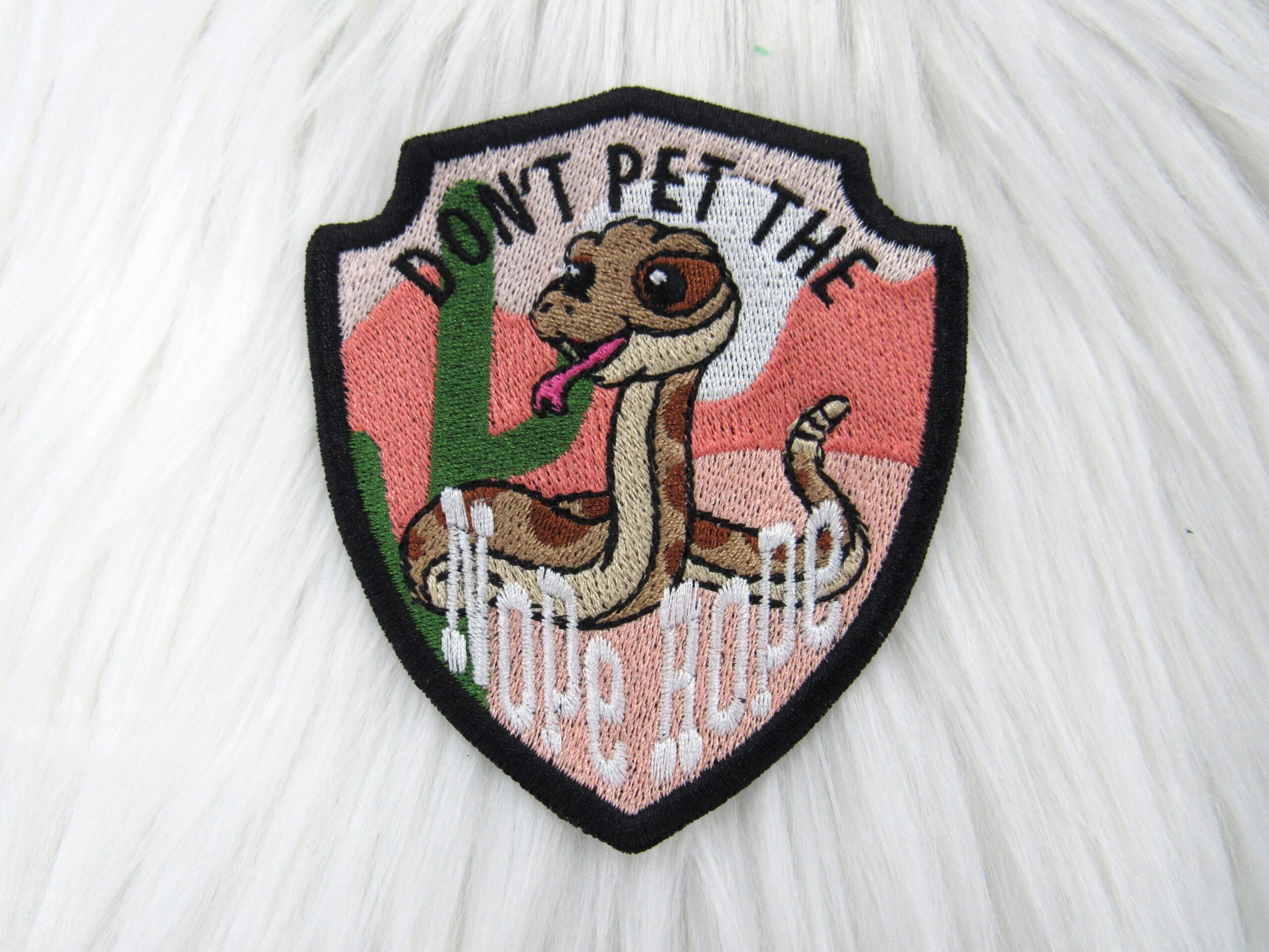 Don’t Pet the Nope Rope – String Theory Fabric Art