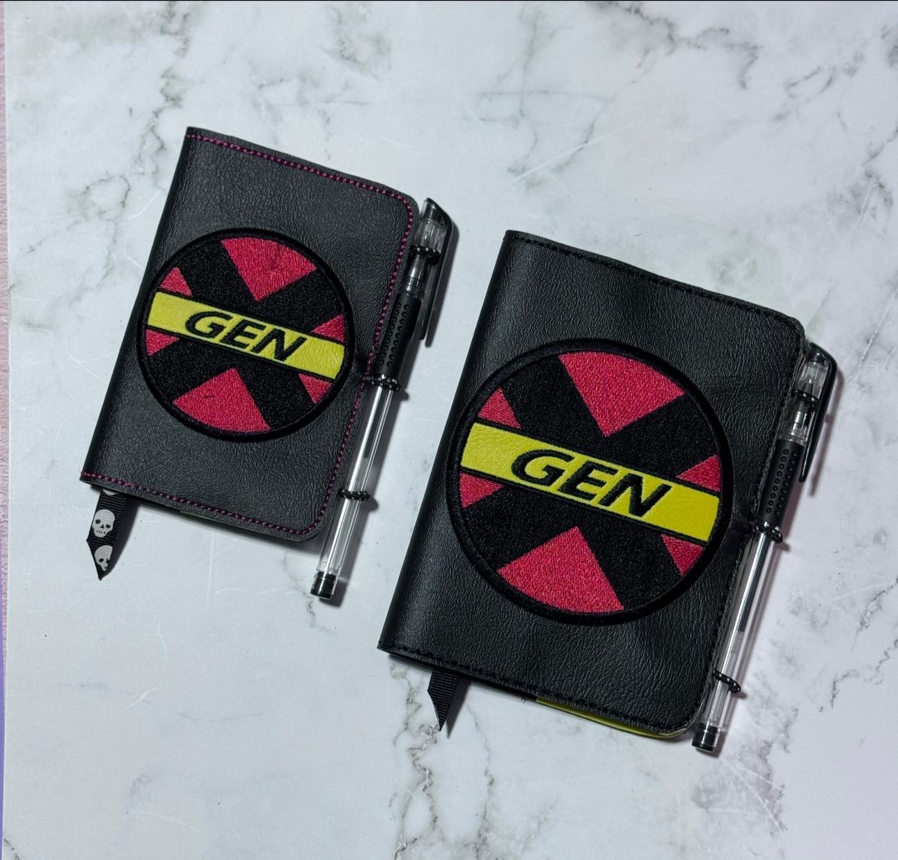 Gen X – Whatever Notebook Cover – String Theory Fabric Art