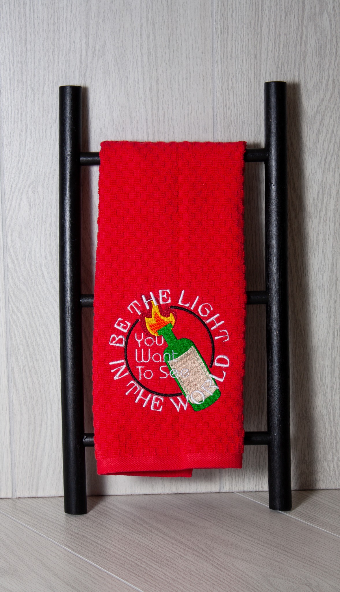 Be the Light You Want to See in the World – String Theory Fabric Art