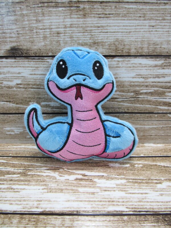 Chibi Snake Stuffie – String Theory Fabric Art