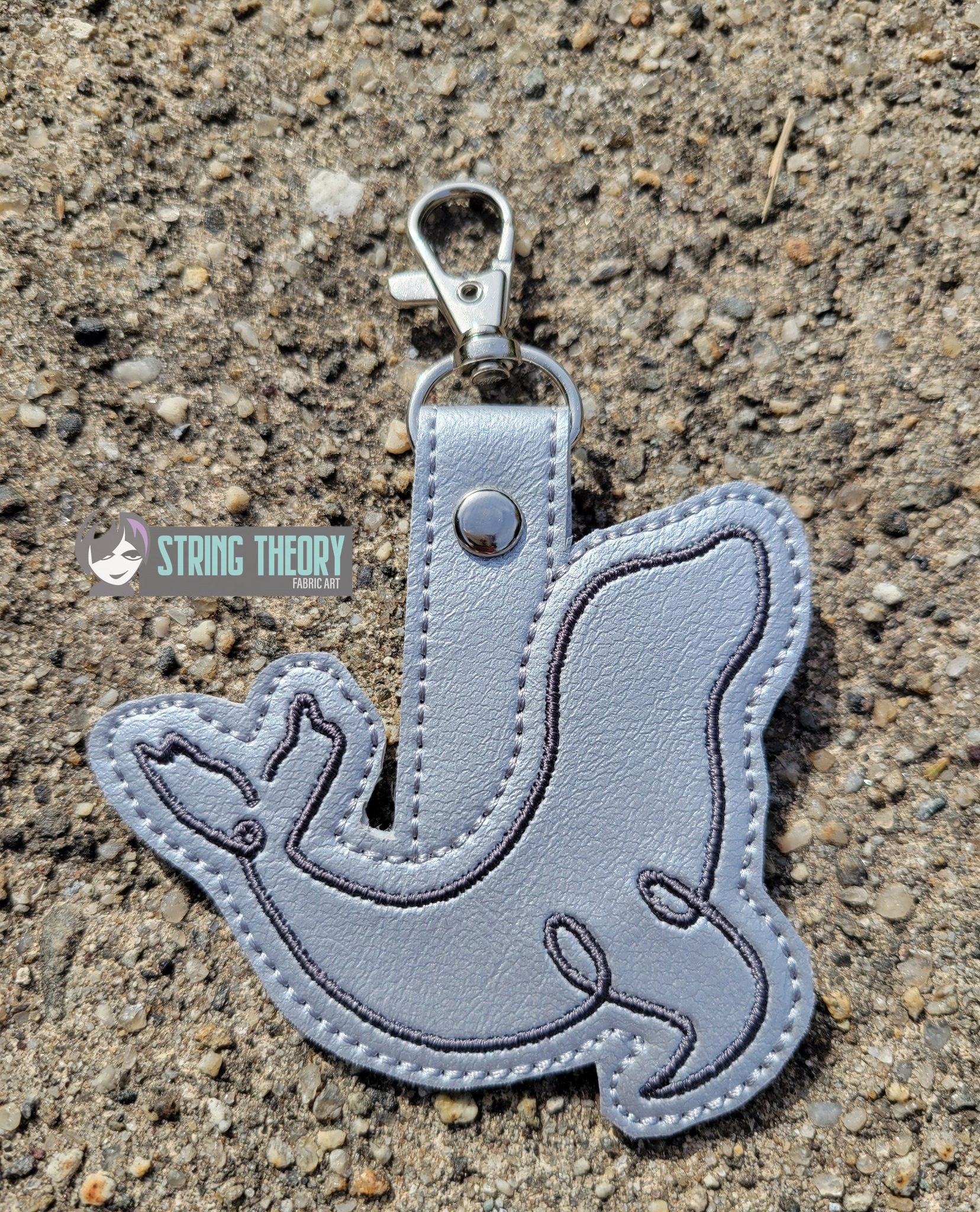 Continuous Line Seal Fob ITH Machine Embroidery